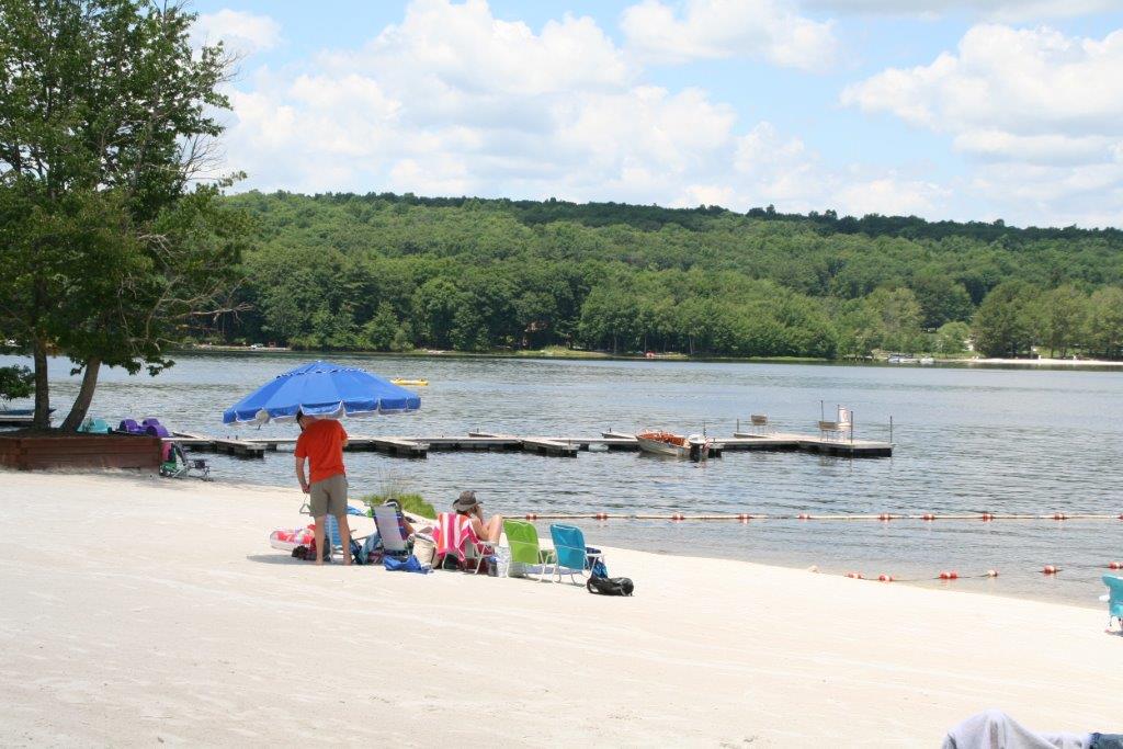 Westcolang Lake and Beach at Masthope